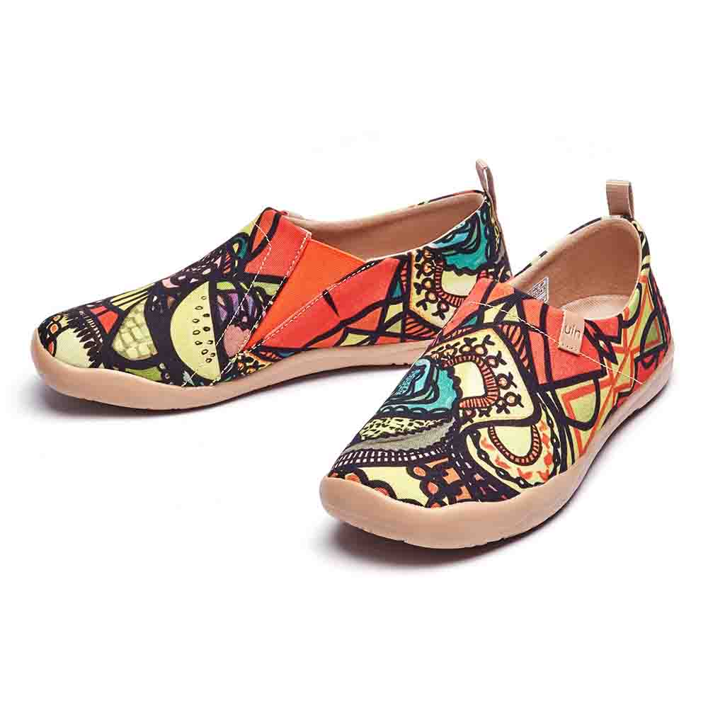 UIN]アートシューズ レディーススリッポン ローファー キューバ